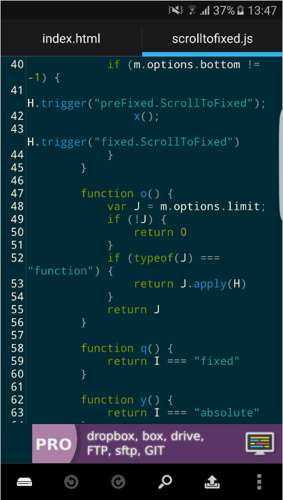 Top 10 code editor mobile apps. | Tutes Club