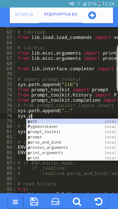 Top 10 code editor mobile apps. | Tutes Club