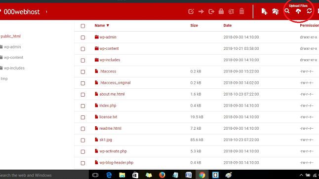 How to upload files to 000webhost? | Tutes Club